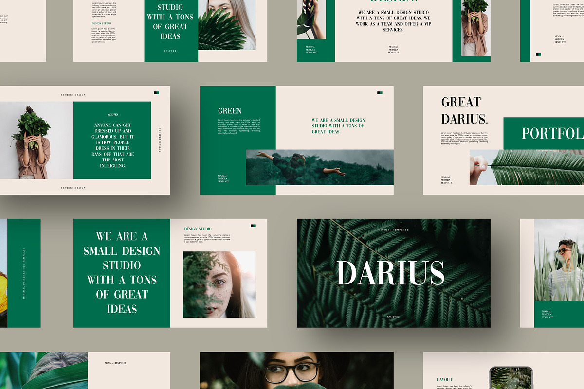 Darius Powerpoint Template, a Presentation Template by Yo Slide