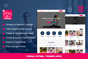 Yonza - Yoga HTML Template