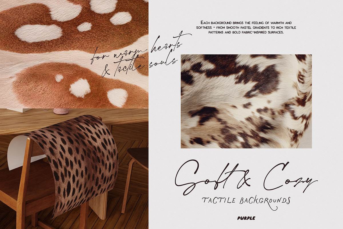 Soft & Cozy: Tactile Backgrounds