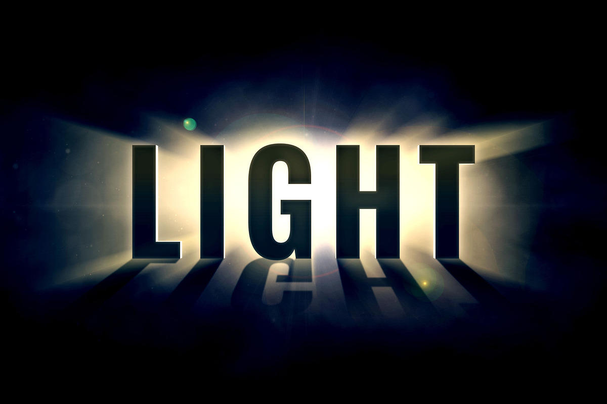 Illuminating Light Text Effect, a Layer Style Add-On by Design Squad