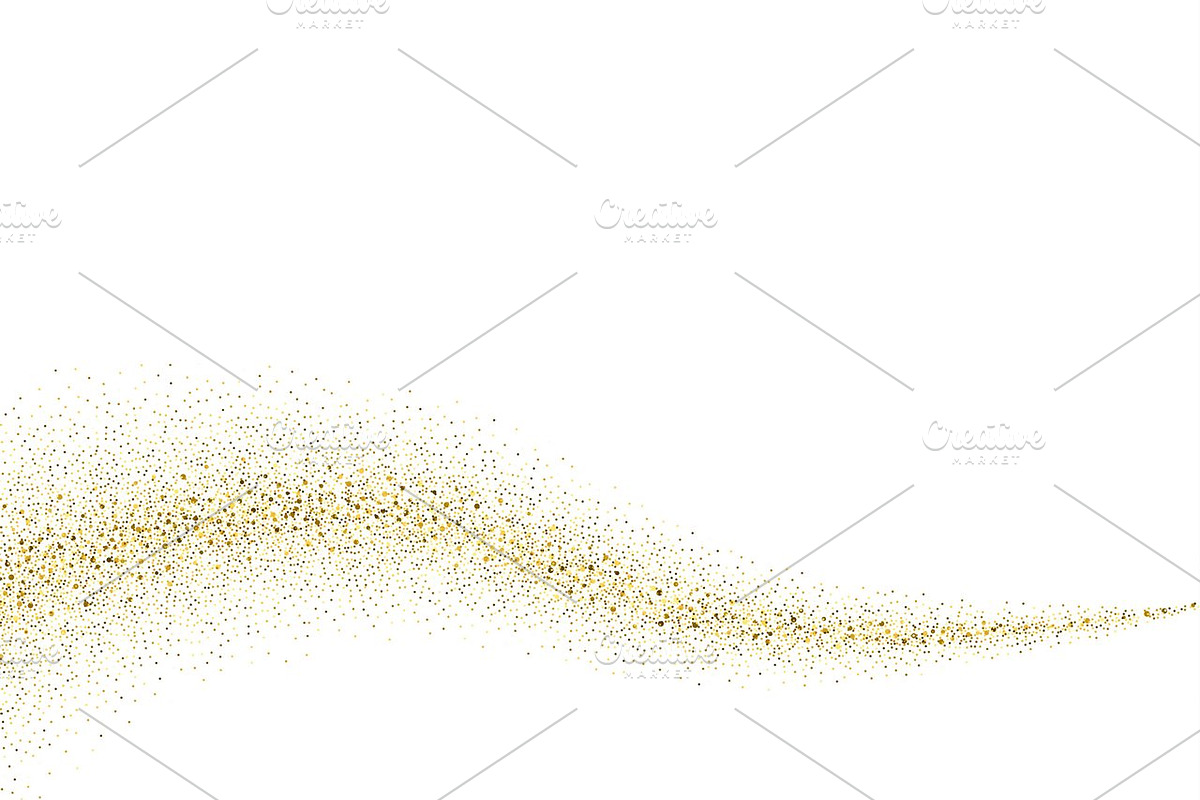 Set Vector glitter wave, an Object Graphic by ModVector