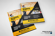 Construction and Builder Flyer, a Flyer Template by PSDPixel