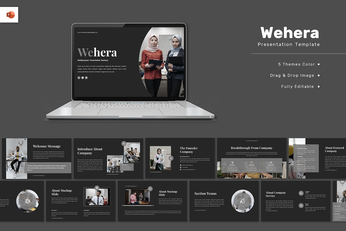 Wehera - Multipurpose Powerpoint | Creative Market