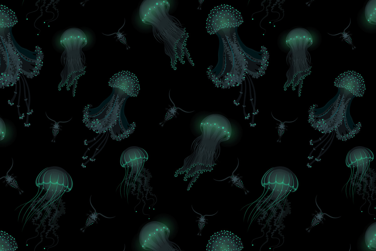 Medusa Pattern, a Pattern Graphic by GreyLilac