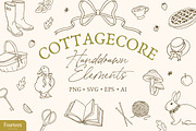 Cottage Core Illustrations PNG SVG EPS