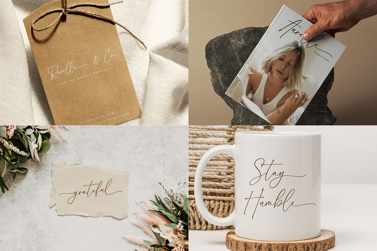 The Modern Script Font Bundle Vol. III
