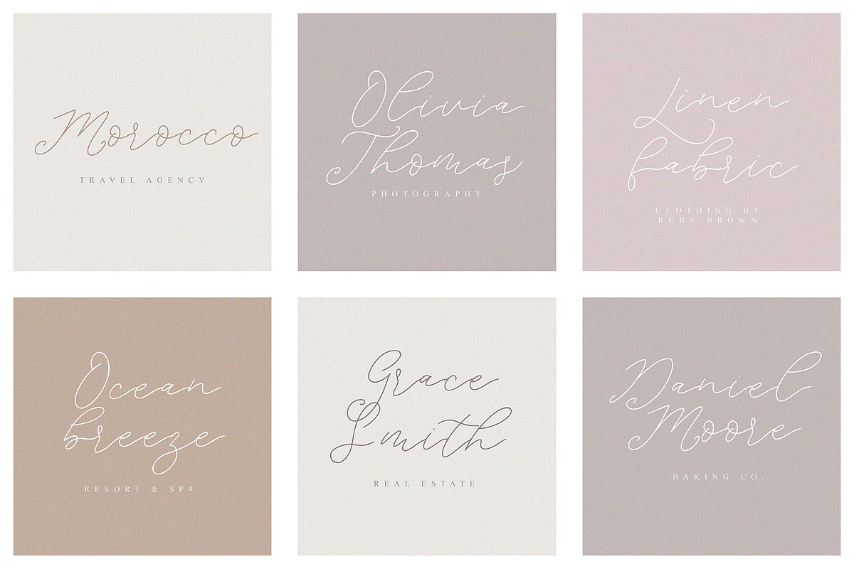 Lavender Script, a Script Font by Creamy Script