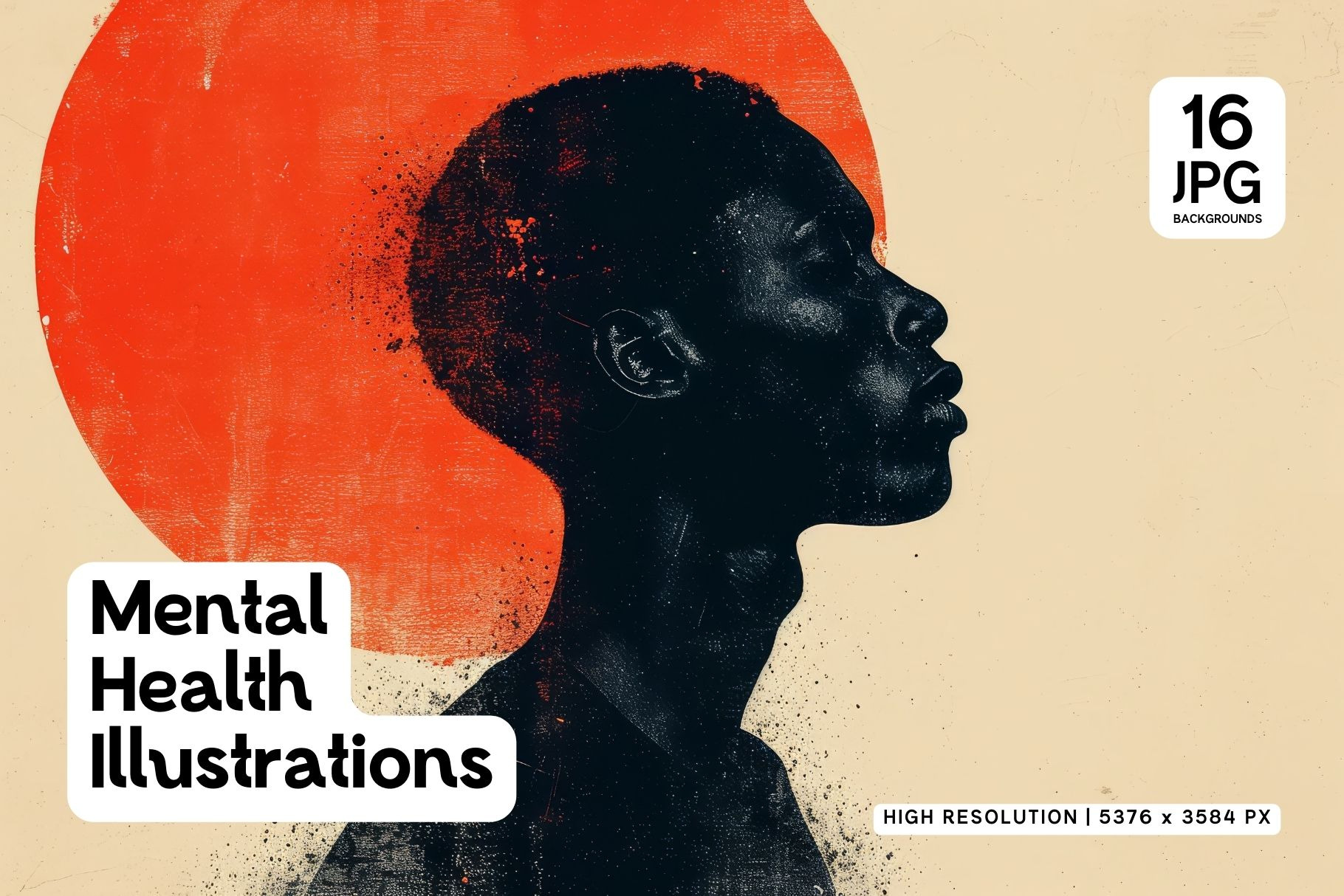 16 Mental Health Illustrations, a Person Illustration by HipFonts