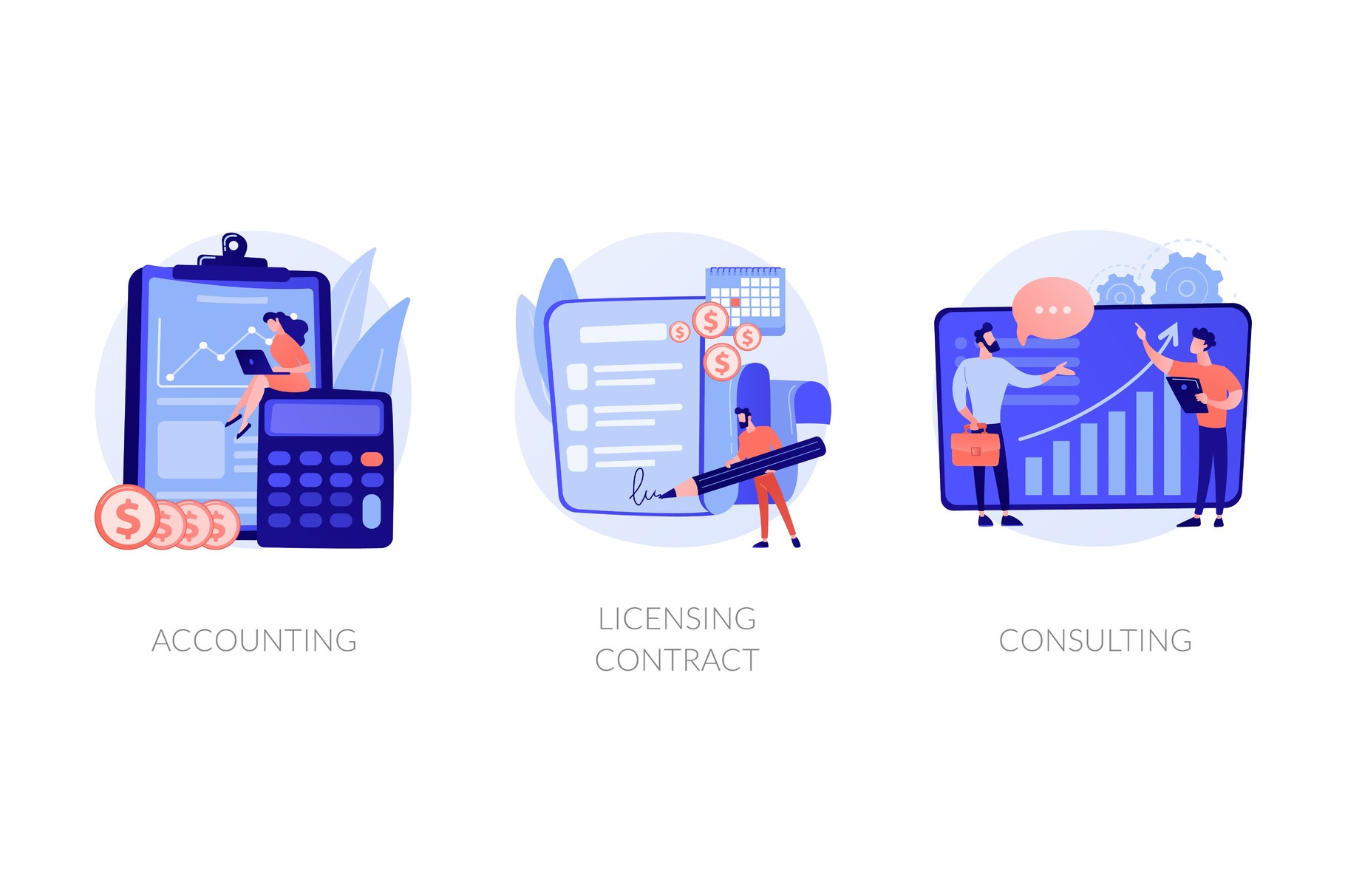 Banking services vector concept, a Finance Illustration by Visual ...