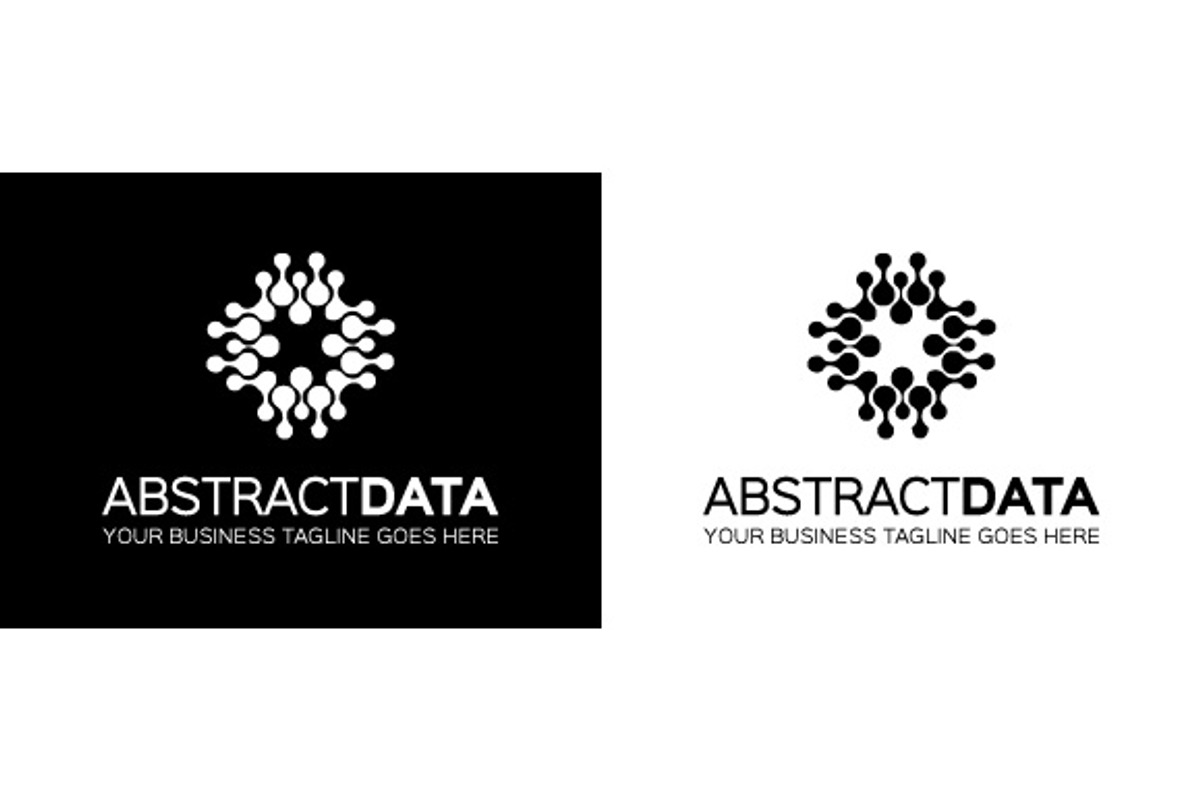 Abstract Data Logo Template, a Branding & Logo Template by The Branding ...