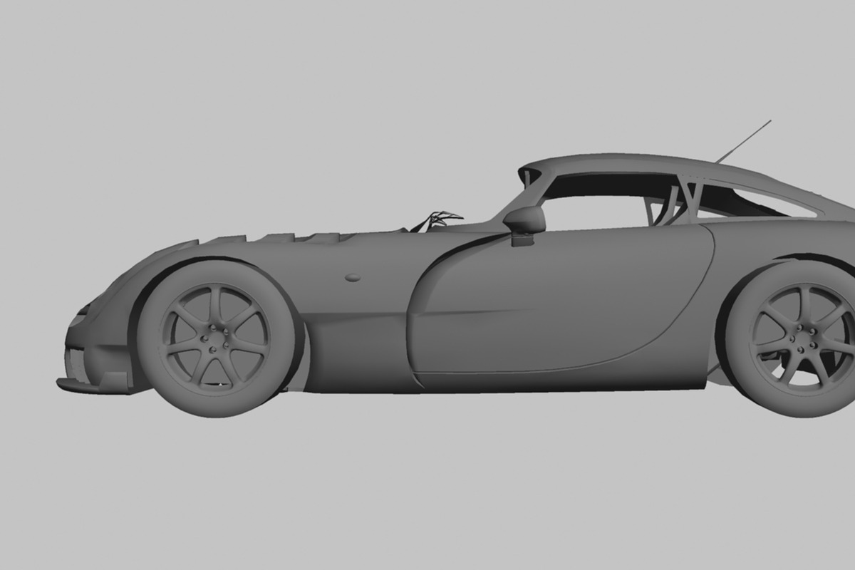 TVR Sagaris 2005, a Cars & Vehicle 3D Model by valtriiu | Creative Market