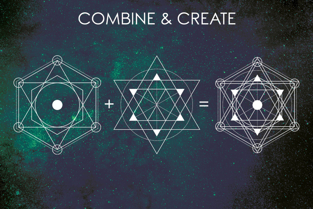 Sacred Geometry Bundle, an Illustration by styleWish
