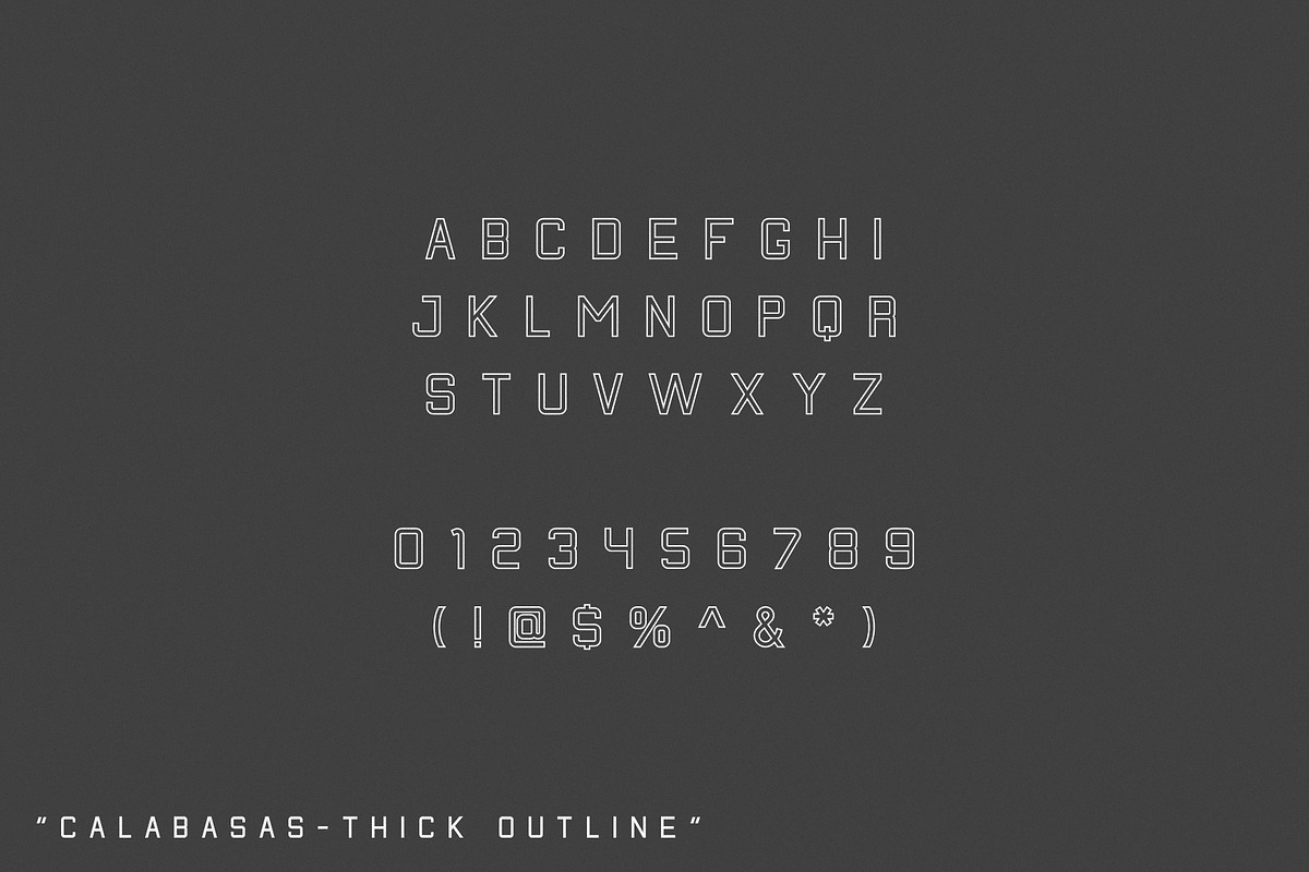 Calabasas | Display Font Family, a Sans Serif Font by Pixel Supply Co ...