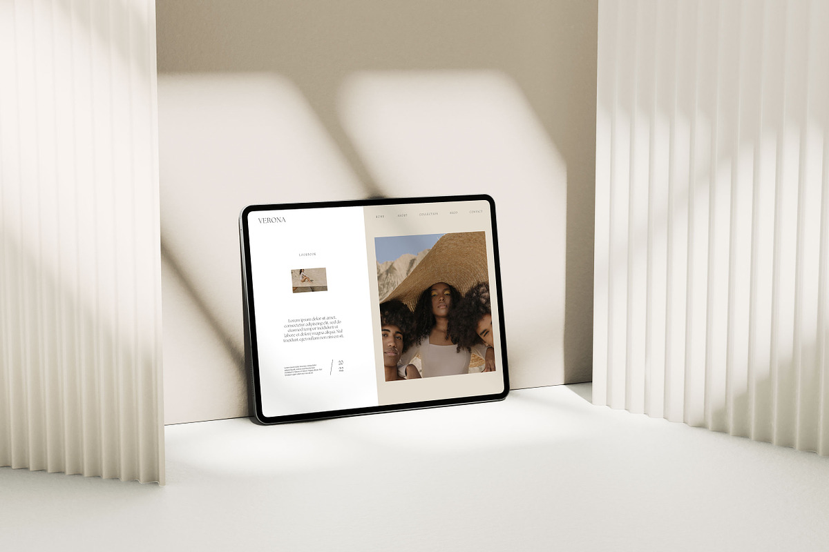 Verona iPad Mockup Bundle