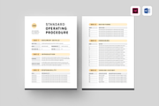 Standard Operating Procedure, a Stationery Template by Leaflove