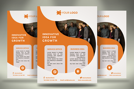 Abstract Flyer, a Flyer Template by Creatricks