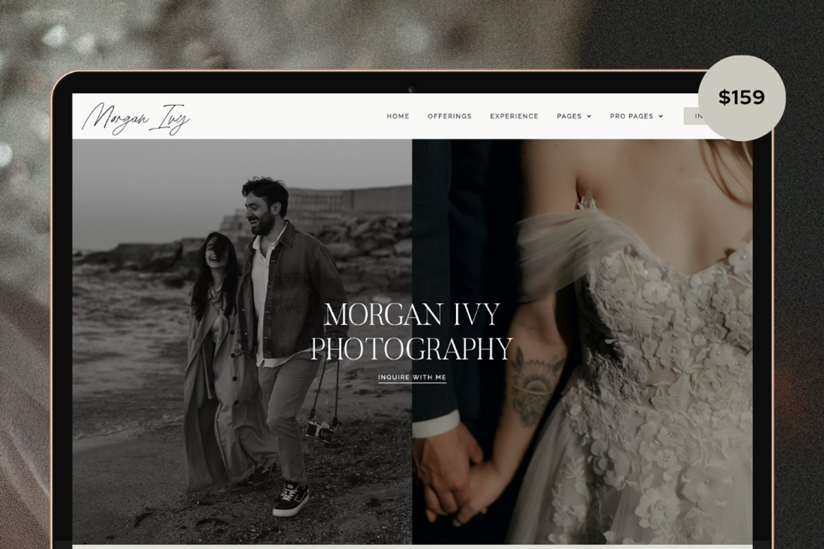 Morgan - WordPress Photography Theme, a WordPress Template by Pix & Hue