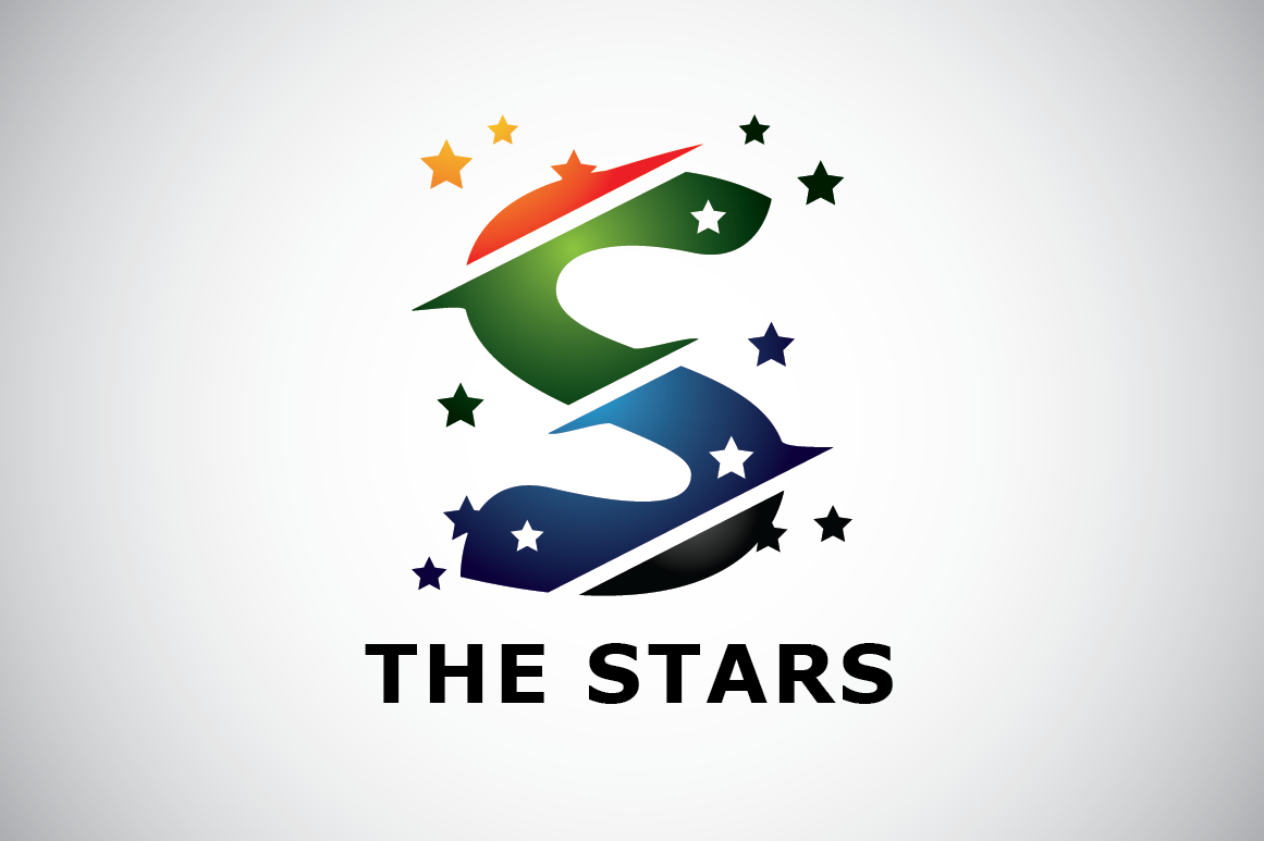 Letter S Stars Logo Template, a Branding & Logo Template by Heavtryq Design