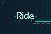 Ride Typeface | ride font, ride font style, riding font | Creative Market