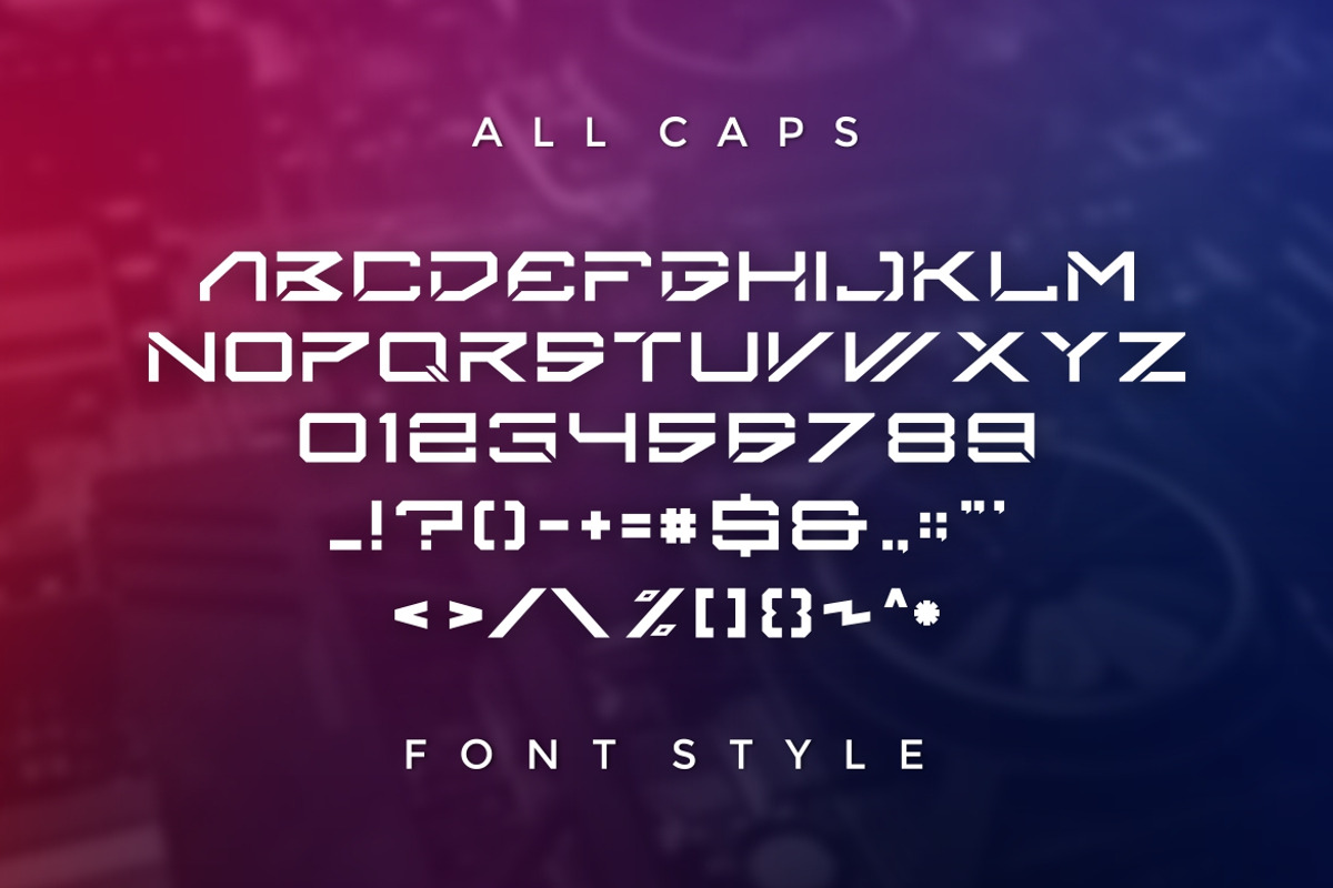 Ragex Techno Modern Font, a Sans Serif Font by alanwarstd | Creative Market