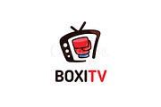 Boxer TV Logo, a Branding & Logo Template by nospacestore