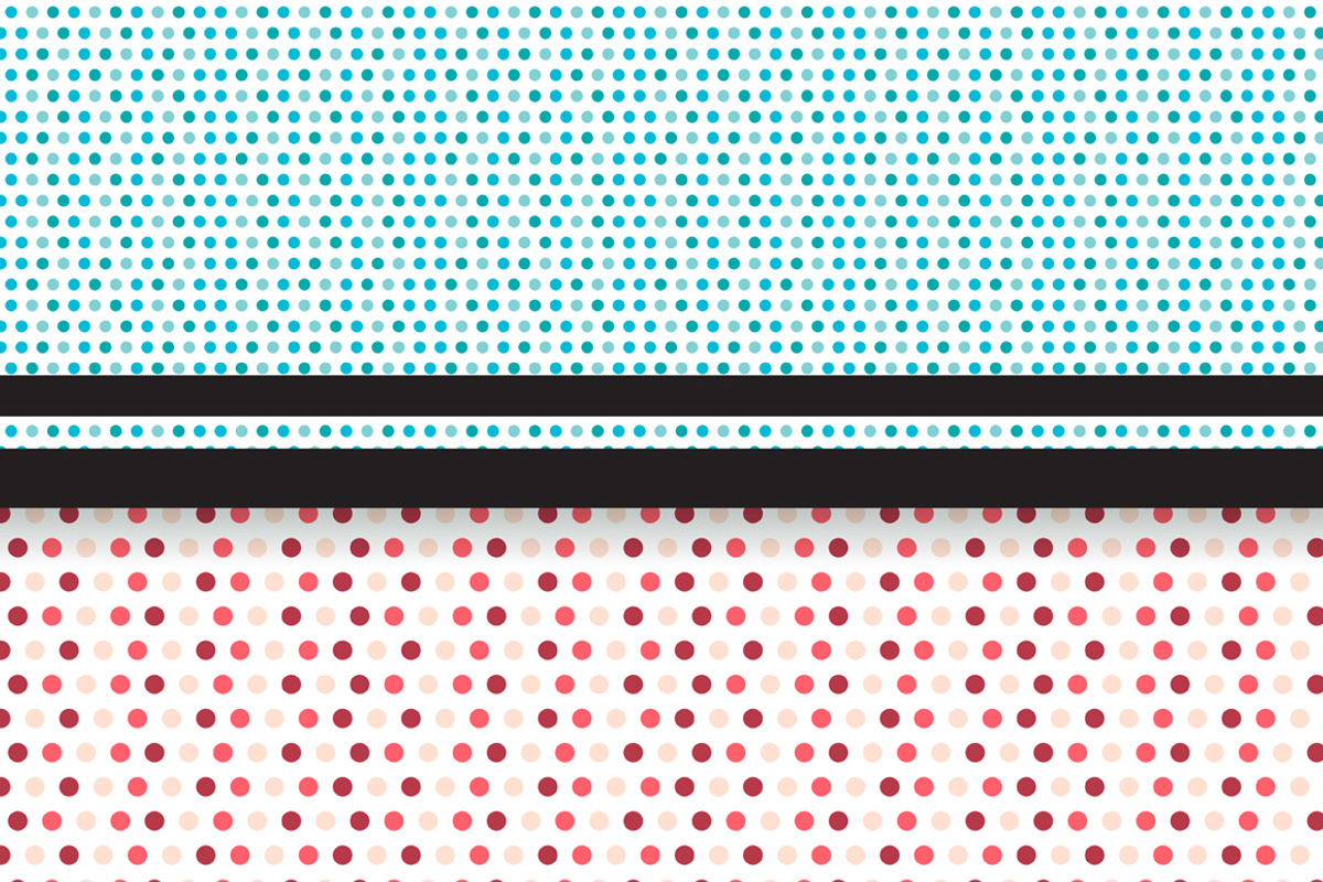 8 Dot Seamless Patterns, a Pattern Graphic by Sunset&Sea Design