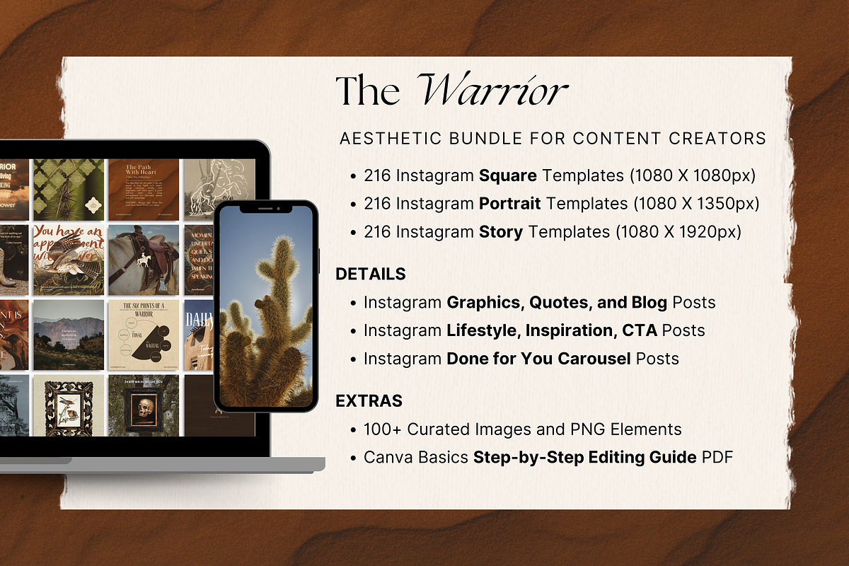 The Warrior Template Bundle