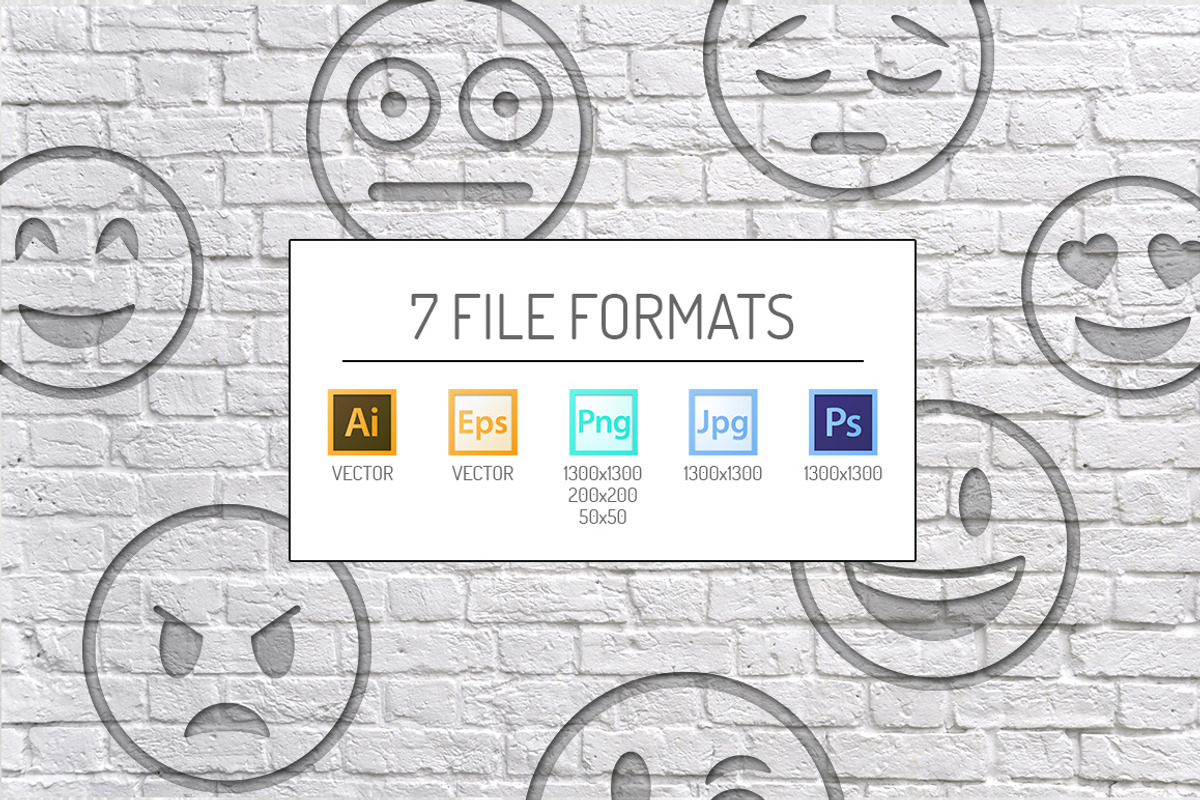 Big 36 Outlined Vector Emoji, an Outline Icon by Pingebat