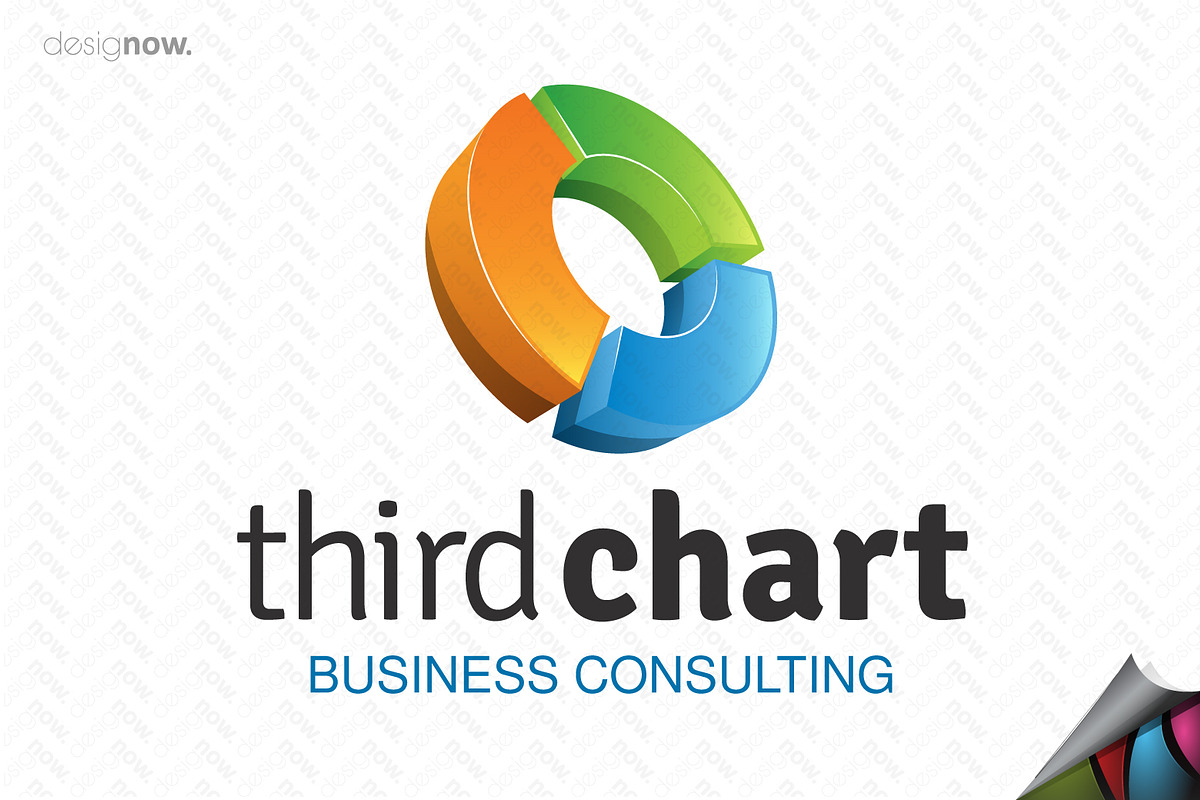 Third Chart Logo, a Branding & Logo Template by Designow Group