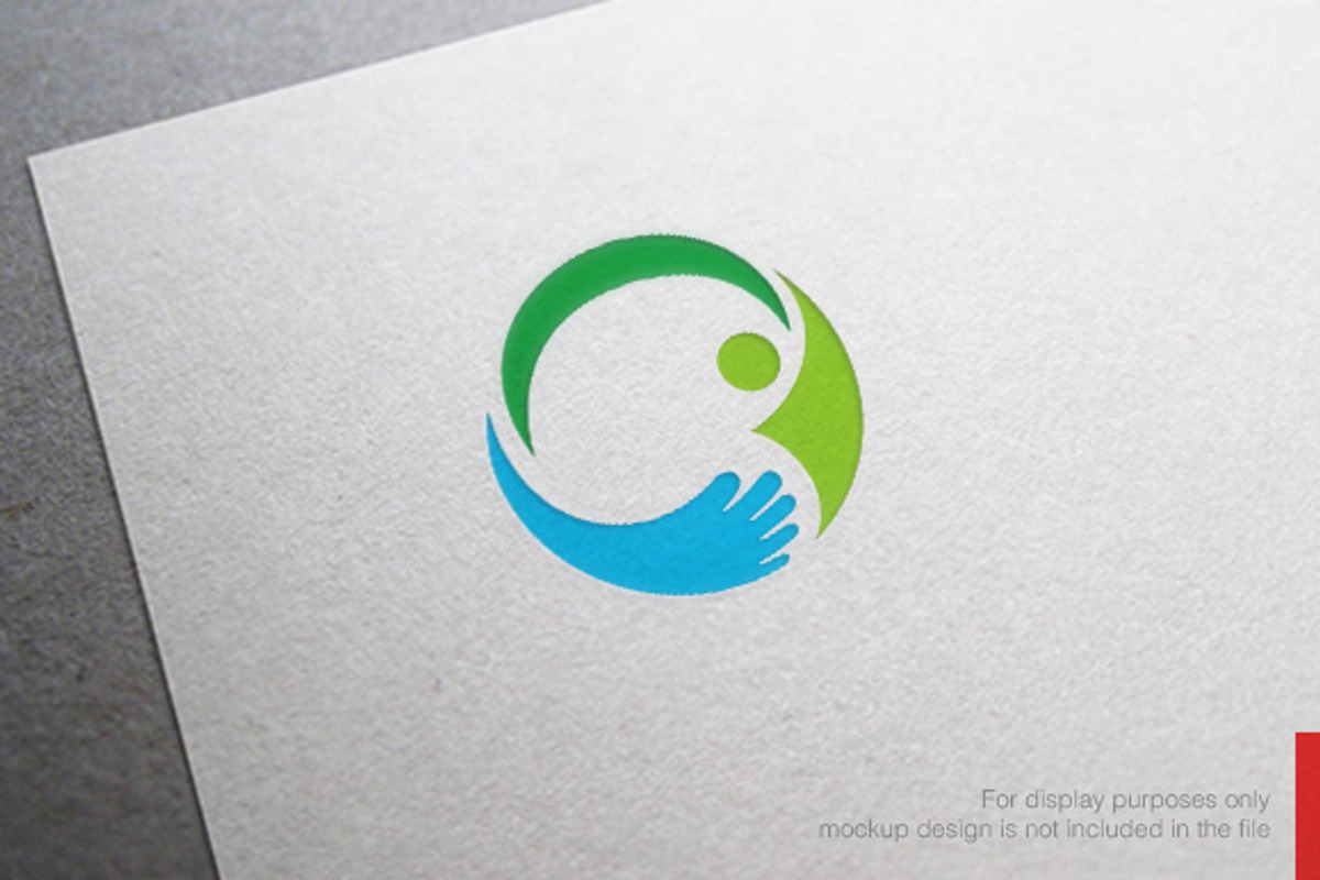 People Logo, a Branding & Logo Template by nospacestore