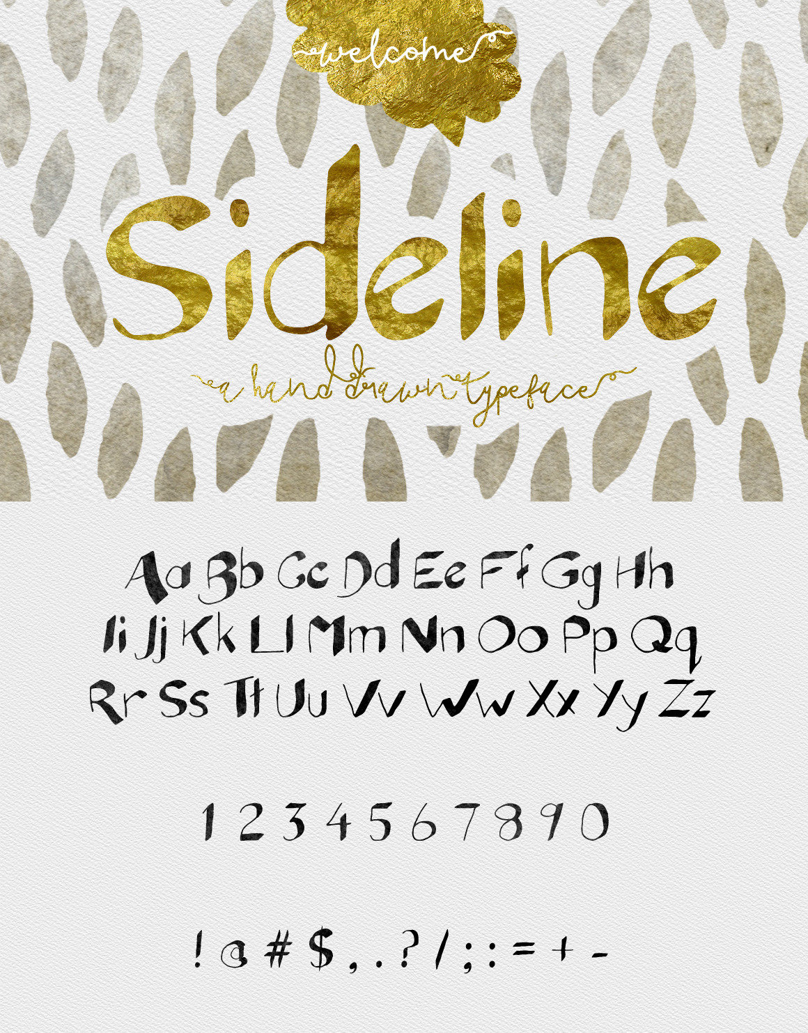 Sideline Bold Typeface, a Font by Creativeqube Design