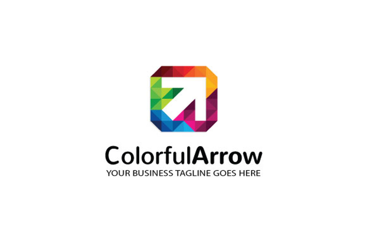 Colorful-Arrow Logo Template, a Branding & Logo Template by The ...