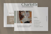 Charlotte Google Slide A4, a Presentation Template by Typetemp Studio