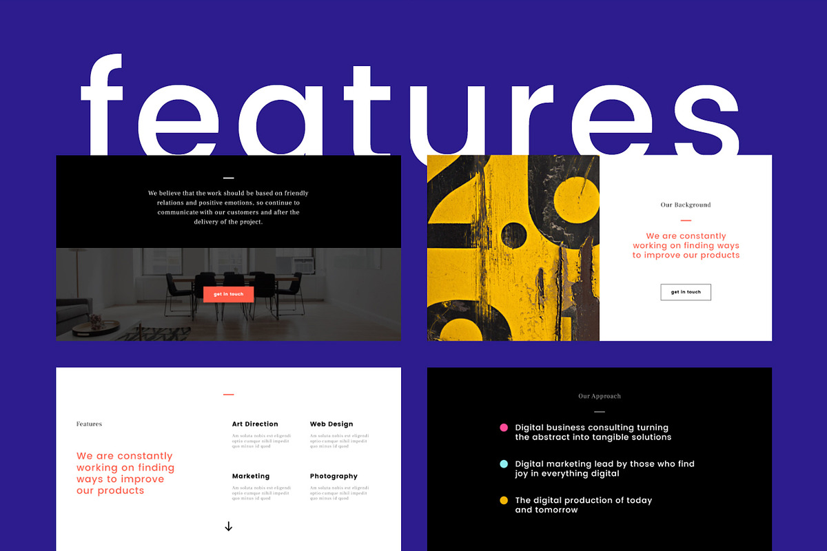 Intro UI Kit, an UI Kit Template by uispot