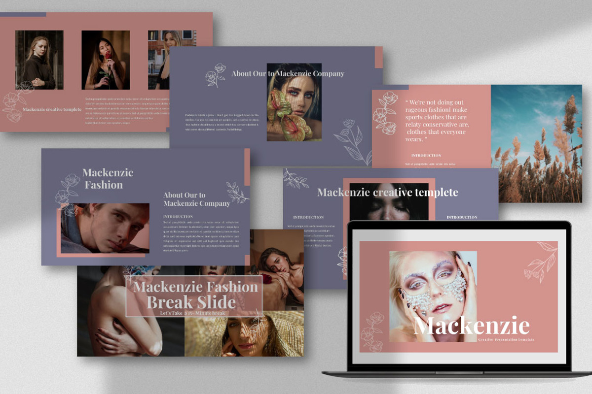 Mackenzie Powerpoint Template, a Presentation Template by nyilstudio | Creative Market