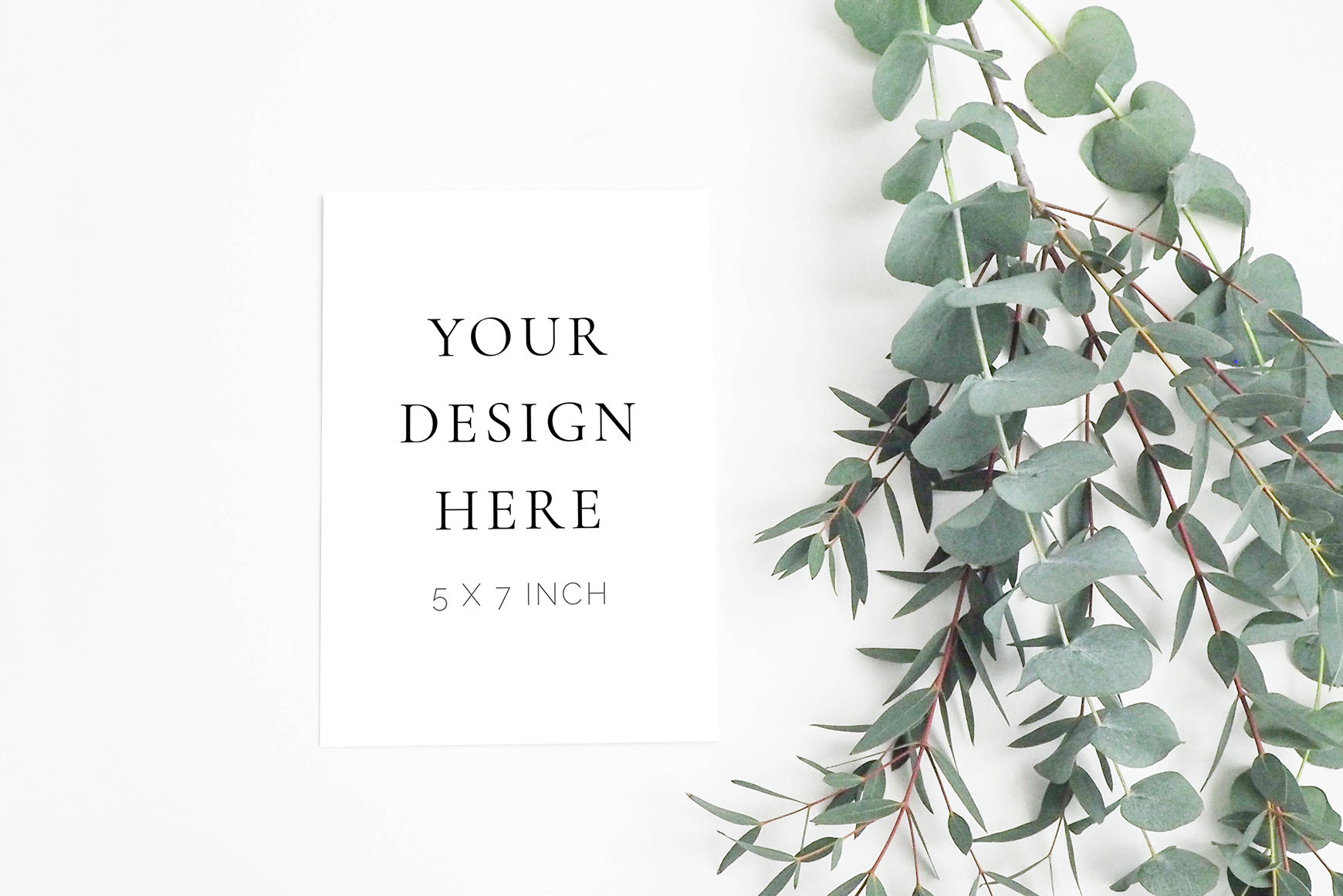 Eucalyptus Stationery Mockup, a Print Template by Imperium Nordique ...