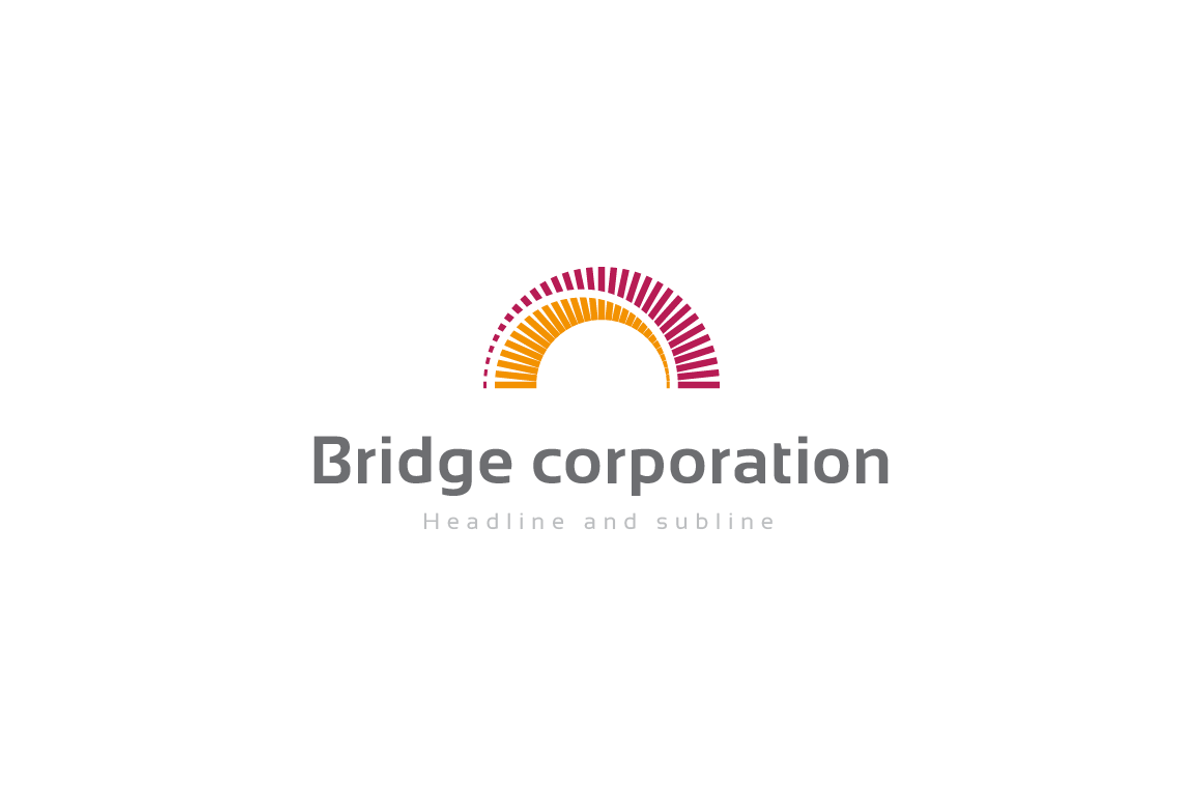 Bridge corporation logo., a Branding & Logo Template by Anton Akhmatov
