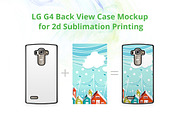 LG G4 2d Case Back Mock-up, a Product Mockup by VecRas