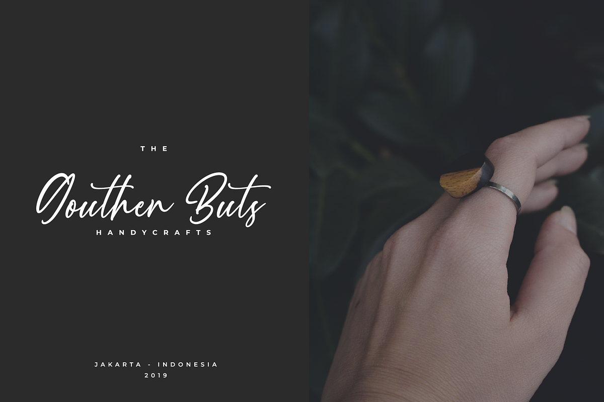 Scotland - Modern Calligraphy font, a Script Font by Pen Culture