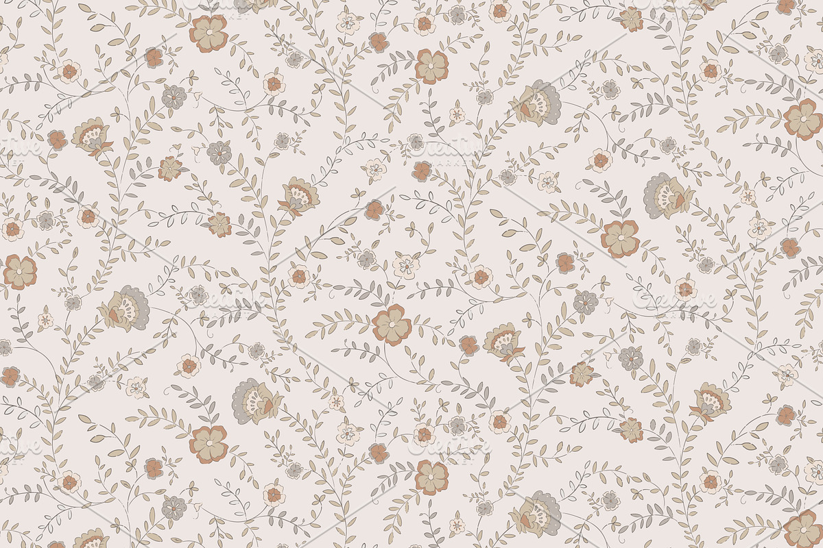 Boho Neutral Pattern Bundle, a Pattern Graphic by Mieken Petra Designs