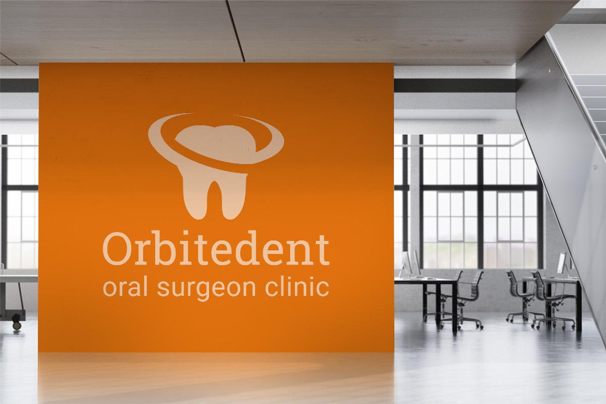 Orbitedent : Dental / Dentist Logo, a Branding & Logo Template by Punkl ...