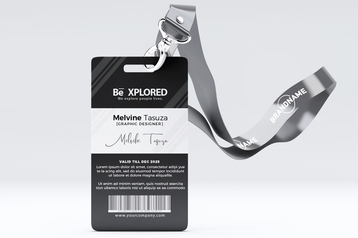 Multi Use ID Card Template 02, a Stationery Template by Design Up