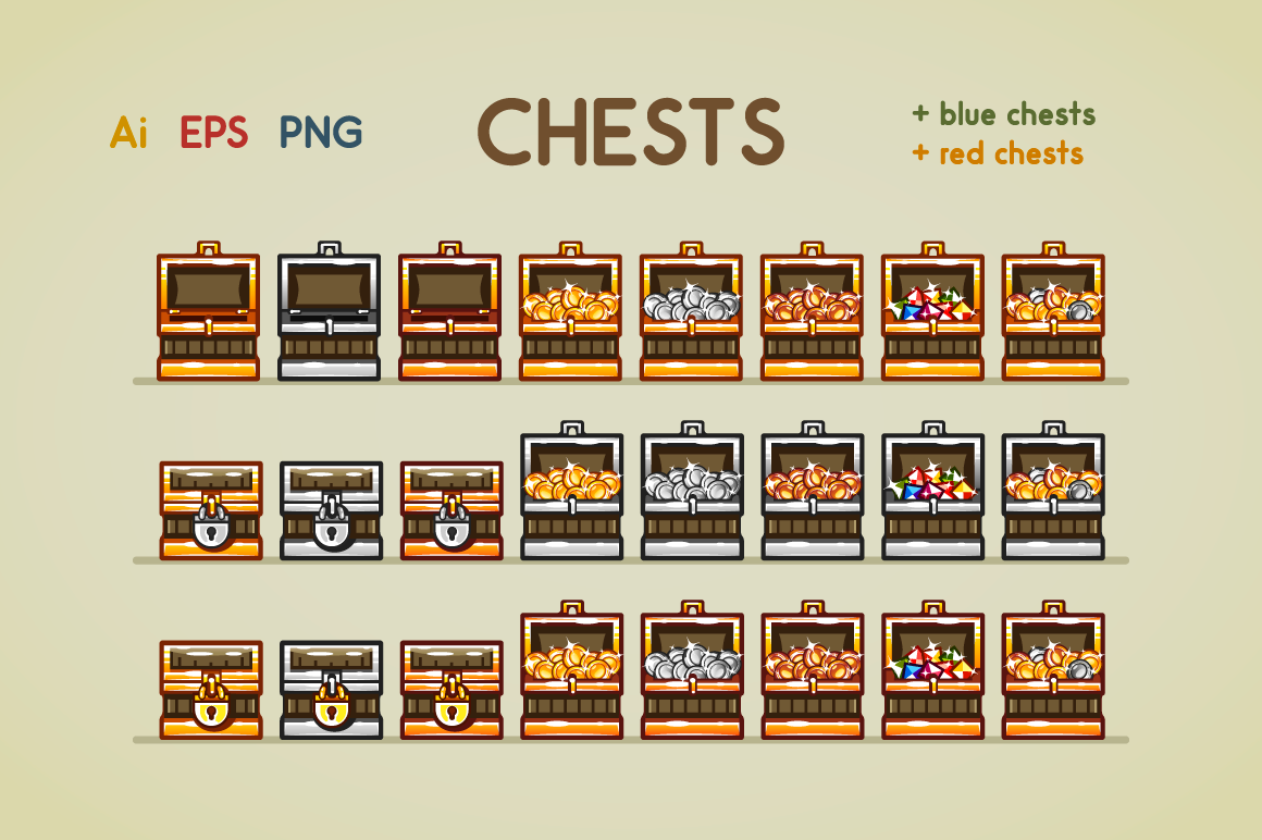 Chests, an Object Graphic by yurakr