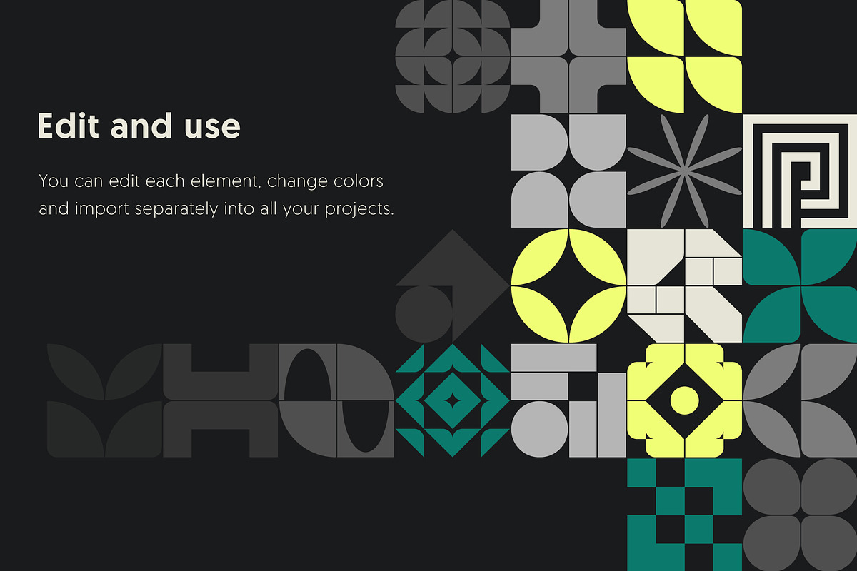 Geometrica - Vol.3 (Big Bundle), an Object Graphic by Léo Alexandre