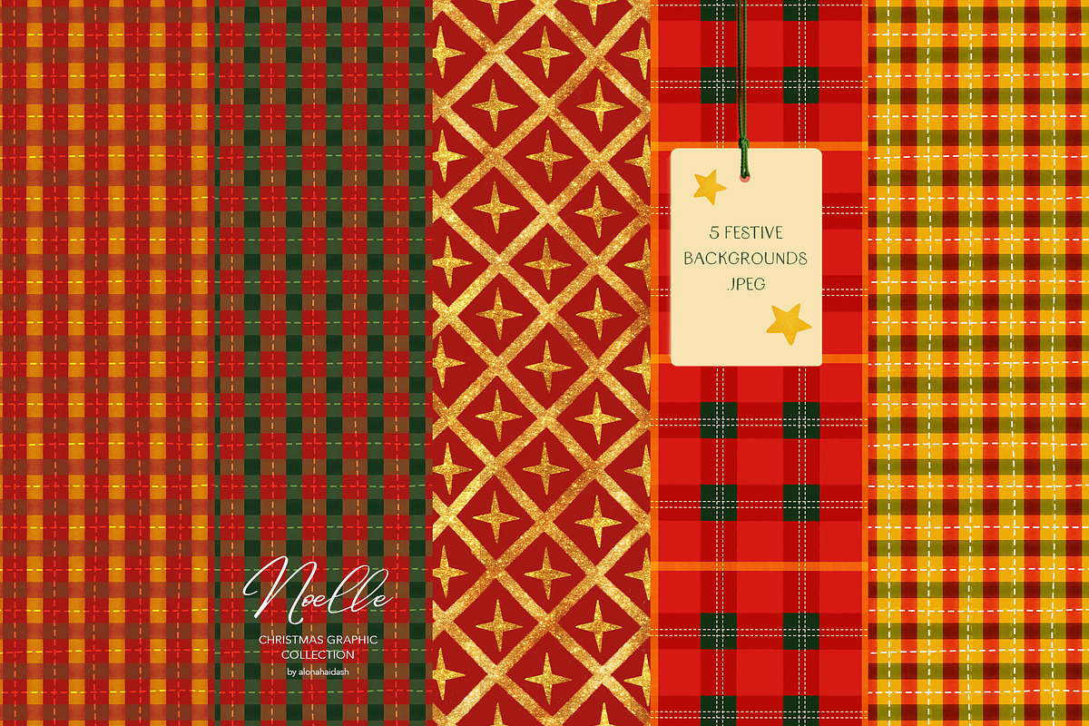 Noelle Christmas Graphic Collection, an Object Graphic by alonahaidash