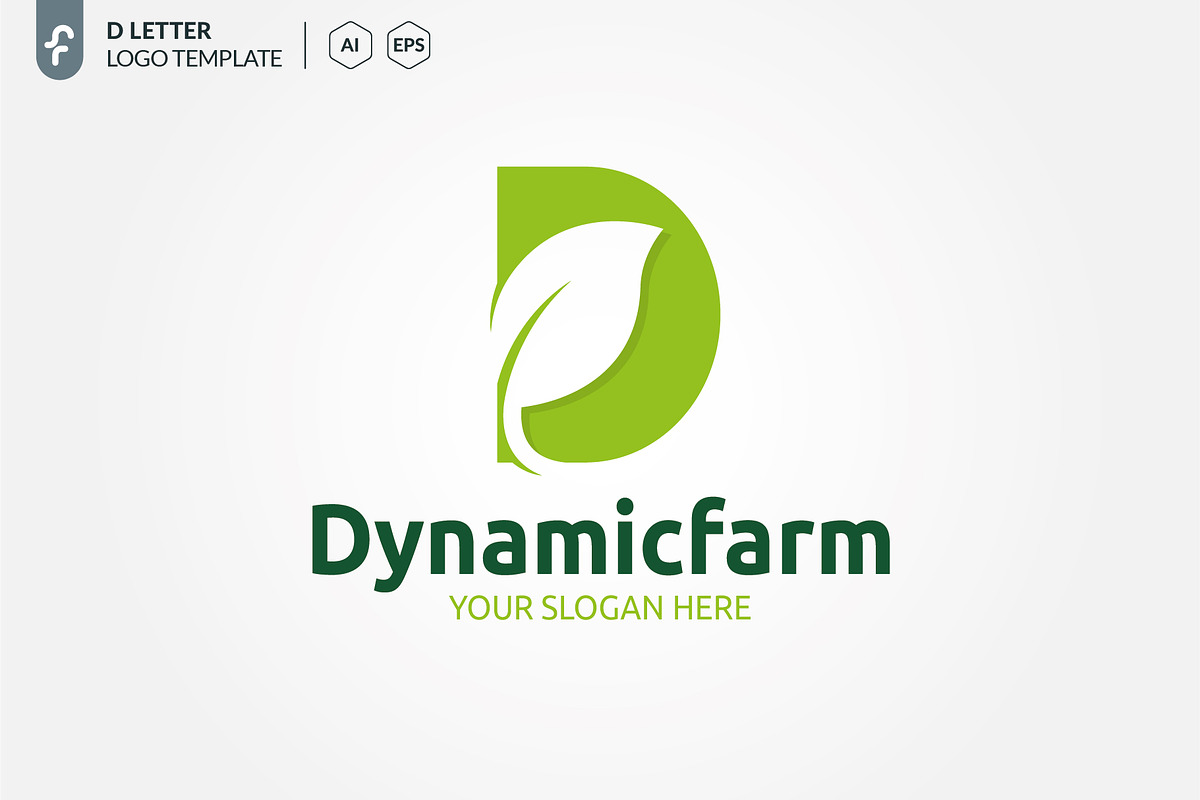 Dynamic Farm Logo, a Branding & Logo Template by ft.studio