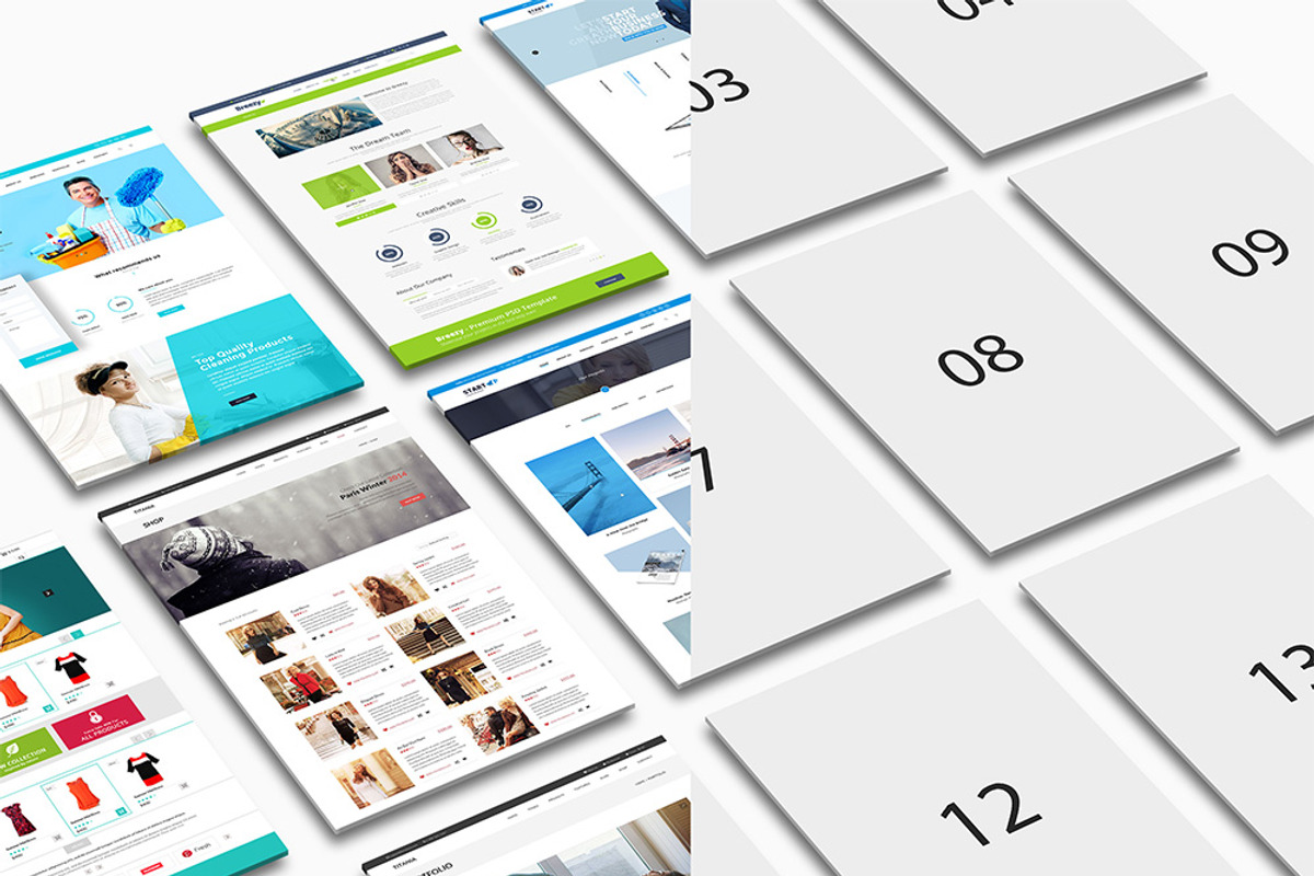 Perspective Website Mock-Up 03, an Android Mockup by Graphicsworld125