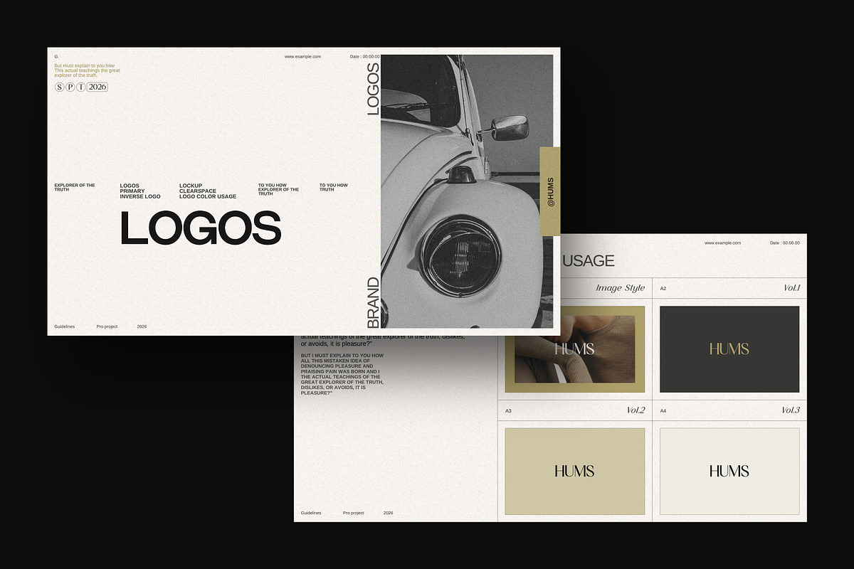 The Brand Guidelines, a Presentation Template by SparkPro