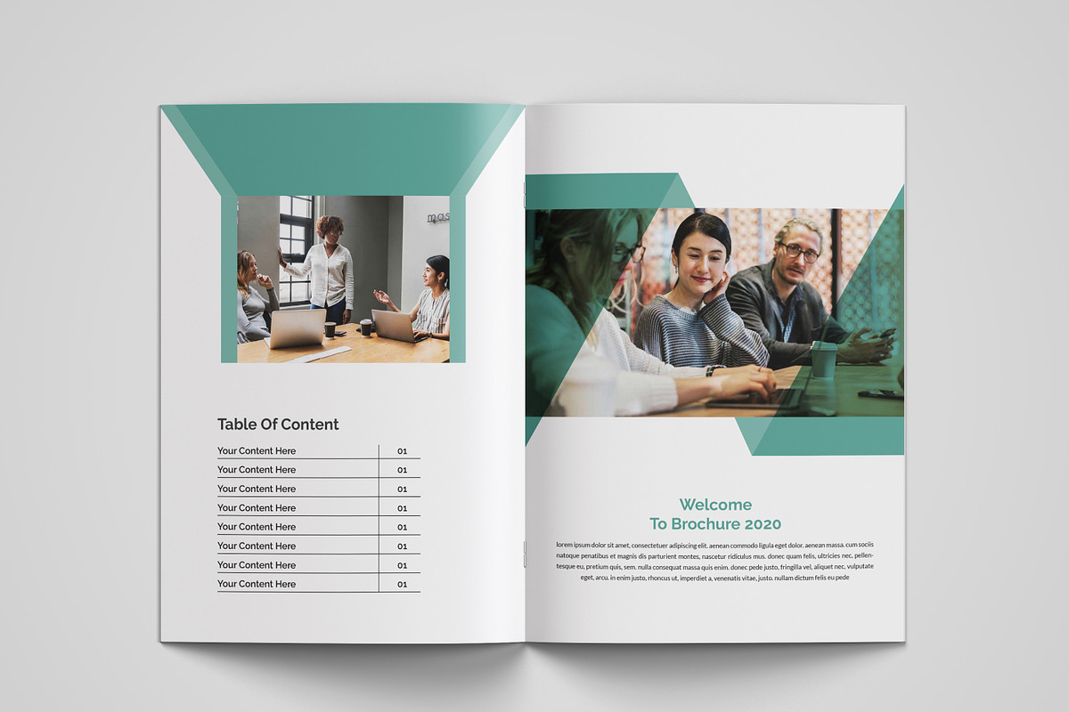 Brochure Template, a Brochure Template by MRI STUDIO