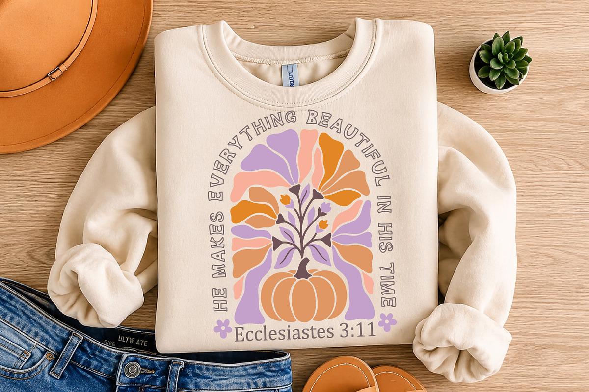He Makes Everything Beautiful, an Object Illustration by Libby Wishes